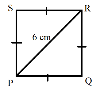 diketahui persegi PQRS dengan panjang diagonal PR ...