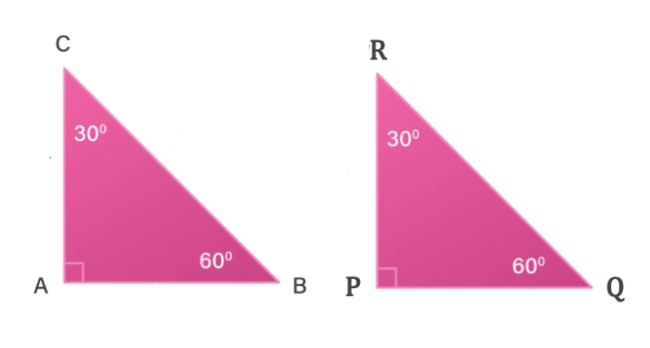 segitiga siku-siku ABC, siku-siku di A dengan sudu...