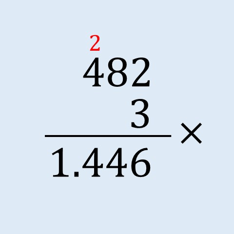 482 x 3