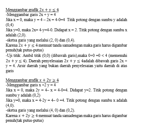 Gunakan kertas millimeter block untuk menentukan d...