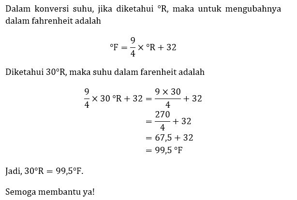 3O REAMUR:__FAHRENHEIT...