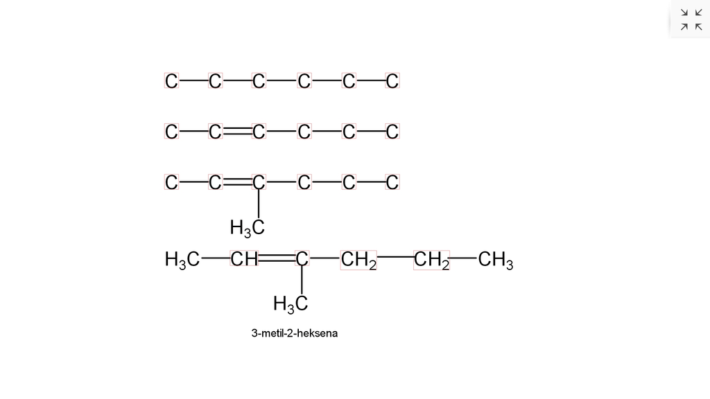 Tuliskan struktur dari nama alkena berikut. 3-met...