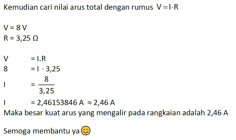 Perhatikan rangkaian berikut. Hitunglah besar kuat... Perhatikan rangkaian berikut. Hitunglah besar kuat...