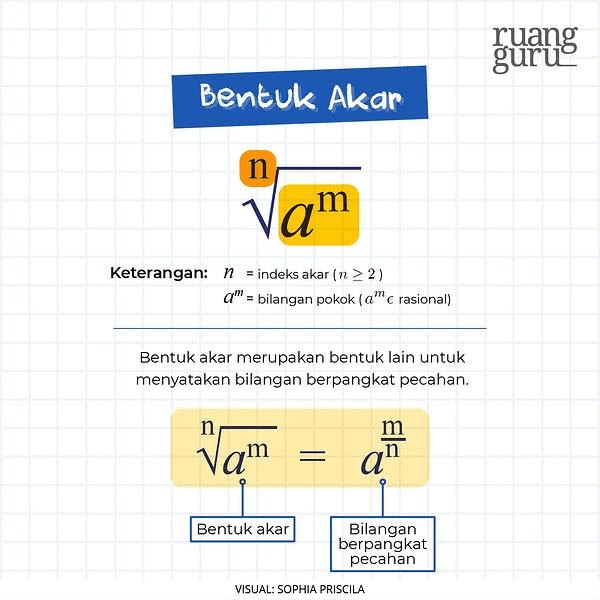 1. Nyatakan bilangan berpangkat pecahan berikut da...