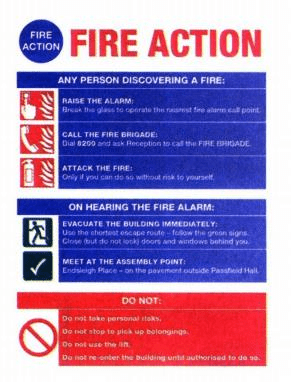 Explain the meaning of the following notices. What...