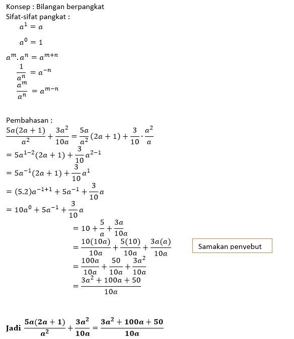 (5a(2a+1))/a²+(3a²)/(10a)=.......