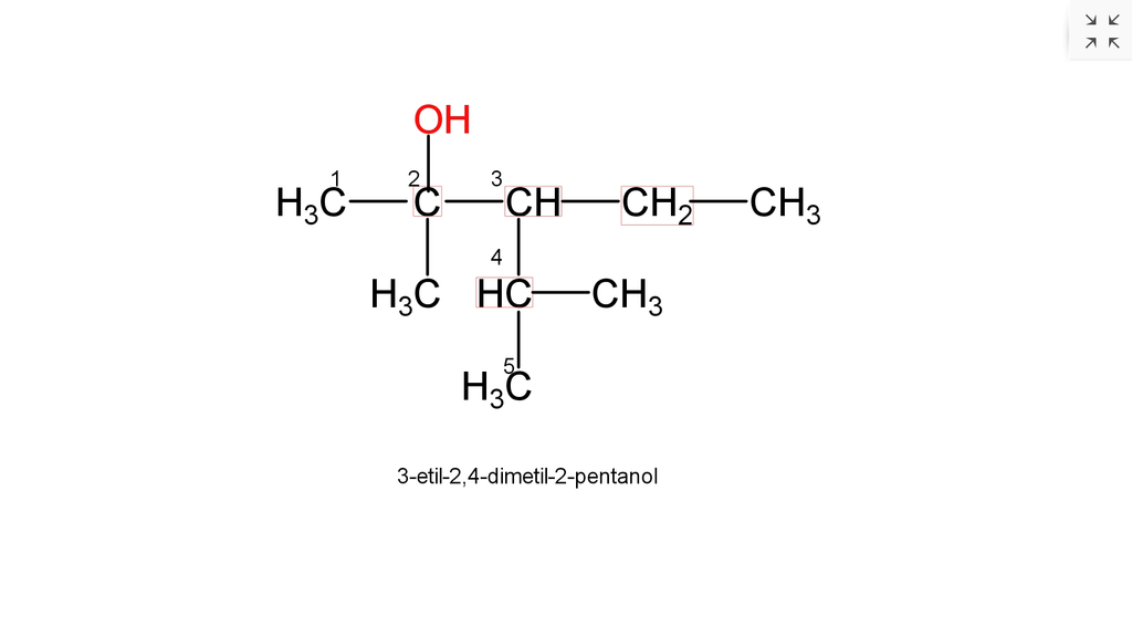 Tentukan nama IUPAC dari struktur berikut ini