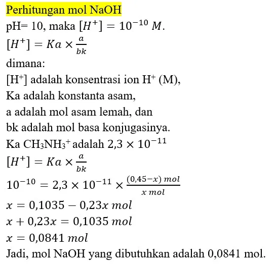 Berapa Mol Naoh Yang Harus Ditambahkan Ke Dalam 1 Riset Berapa Mol Naoh Yang Harus Ditambahkan Ke Dalam 1 Riset