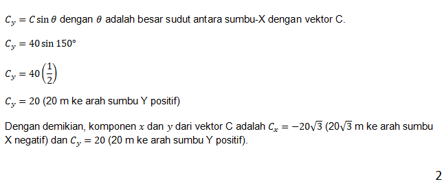 Tentukan komponen-komponen X dan Y dari vektor-vek... Tentukan komponen-komponen X dan Y dari vektor-vek...