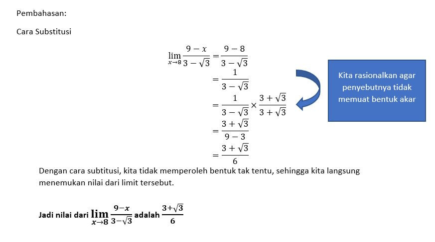 limit x-8 9-x \ 3-akar3...