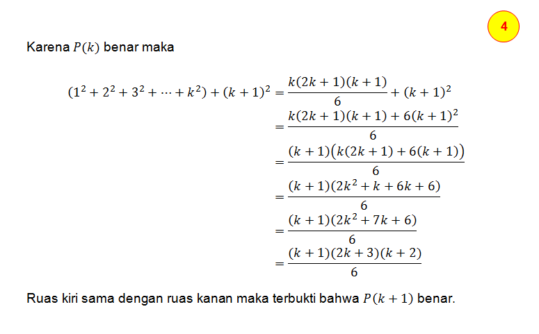 1²+2²}+3²+4²+...+50² ! Rancanglah formula yang ber...