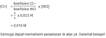 Pada reaksi asam dan basa HCl + H₂O → H₃O⁺ + Cl⁻ D...