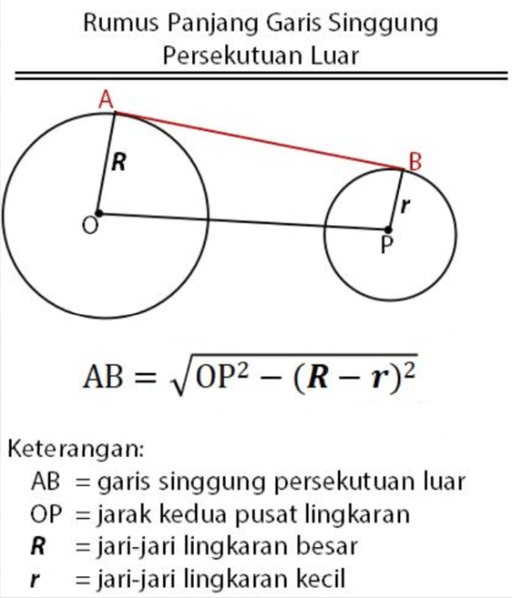 Diketahui dua lingkaran berbeda. Jari-jari lingkar...