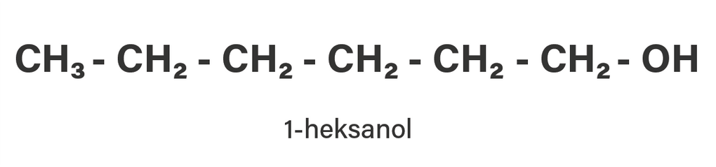 rumus dan nama senyawa dari C6H14O...