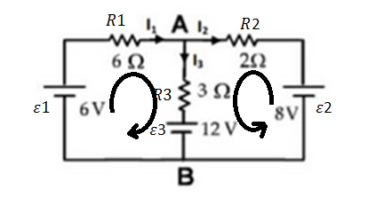 Tentukan besar arus yang mengalir pada I1, I2, I3!...