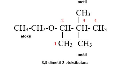 Gambarkan struktur untuk senyawa alkoksialkana ber...