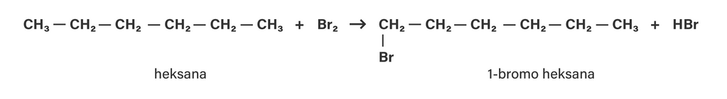 Tuliskan persamaan reaksi dari: 4. Heksana disubsi...