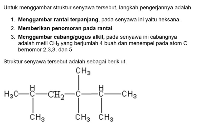 Tulislah rumus struktur dari senyawa dengan nama I...