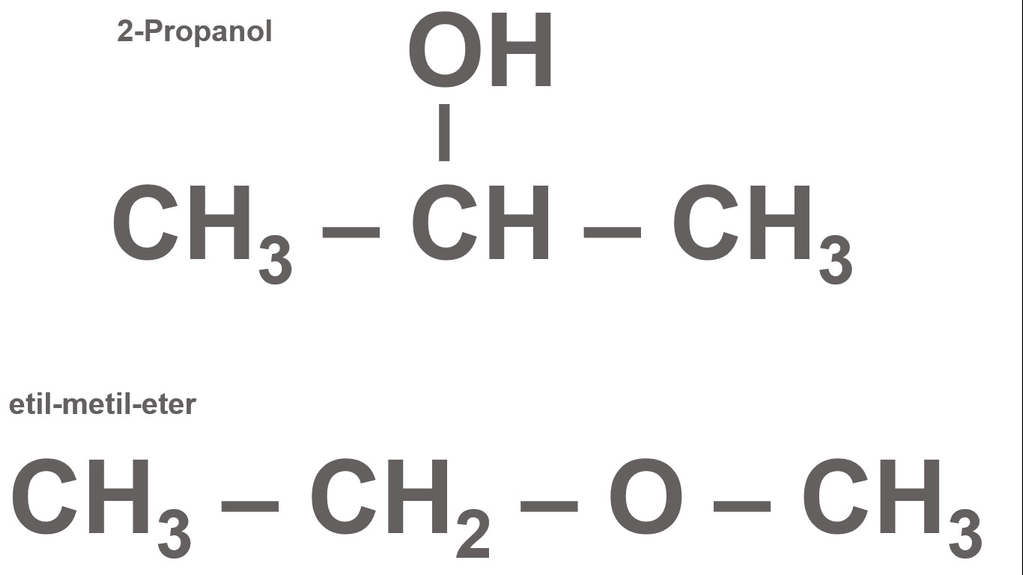2-propanol berisomer gugus fungsi dengan ... . A....