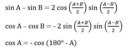 Nilai dari (sin 130°-sin 110°)/(cos 70°-cos 50°) s...
