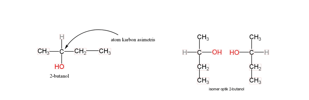 Senyawa berikut ini yang mempunyai isomer optik ad...