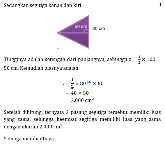 persegi panjang ukuran 100 cm×80 cm. triplek terse...
