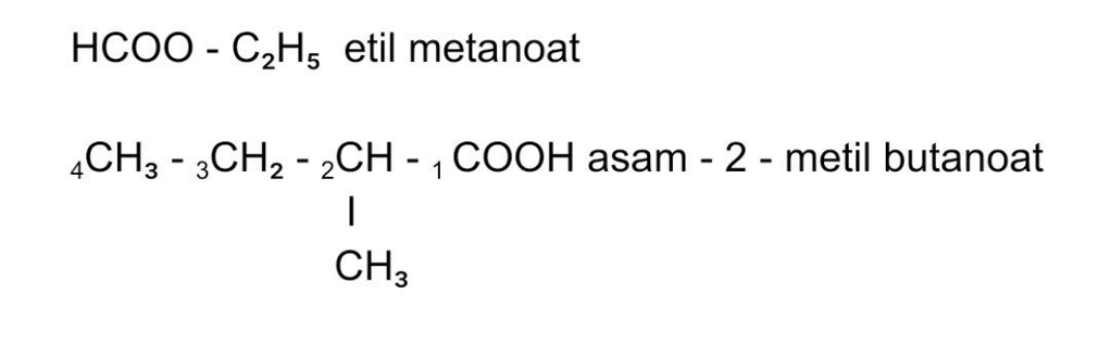 Nama yang tepat untuk rumus struktur di bawah ini ...