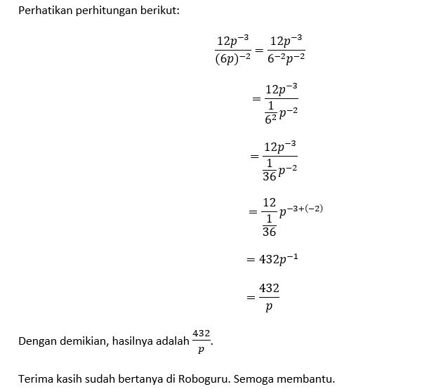 Tugas Pangkat Negatif, Pangkat Nol dan Bentuk Akar...
