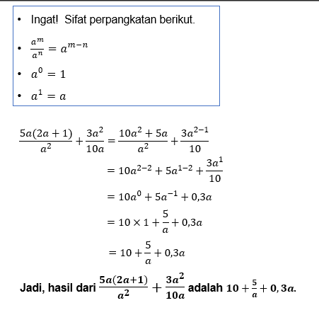 (5a(2a+1))/a²+(3a²)/(10a)=