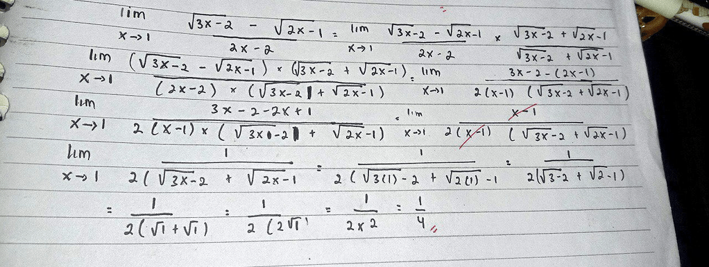 Mohon bantuannya untuk soal limit ini, terimakasih... Mohon bantuannya untuk soal limit ini, terimakasih...