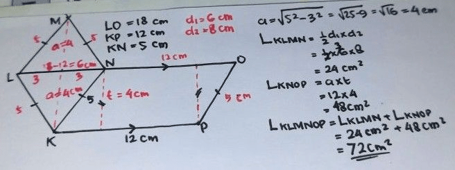 CARA MENCARI LUAS KLMNOP...