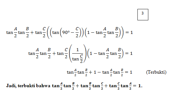 tan A/2 tan B/2 +tan B/2 tan C/2 +tan c/2 tan A/2=...