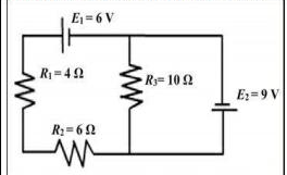 Perhatikan gambar rangkaian 2 loop di bawah ini. H...