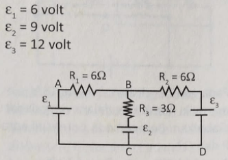 Diberikan sebuah rangkaian yang terdiri dari dua b...