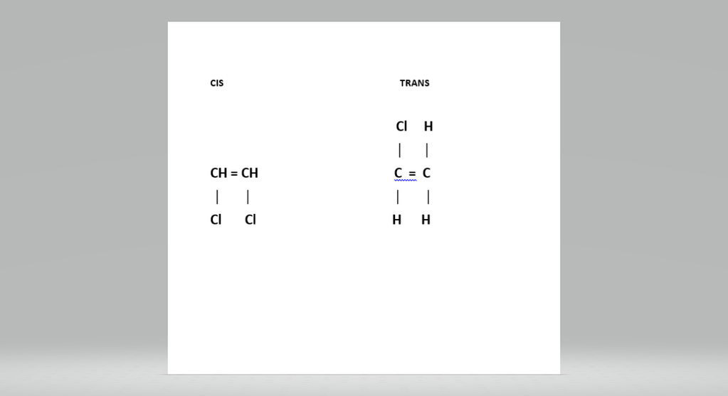 Dua senyawa yang merupakan isomer cis-trans adal...