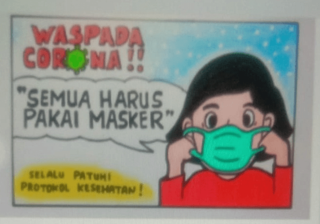 Perhatikan iklan berikut ini! WASPADA CORONA!! “S...