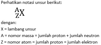 Nomor atom suatu unsur adalah 26 dan nomor massa 5...