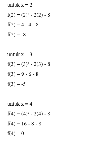 Diketahui fungsi f ditentukan dengen rumus f(x)=x^...