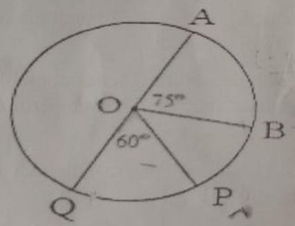 Hitunglah luas bagian lingkaran BOP jika diketahui...