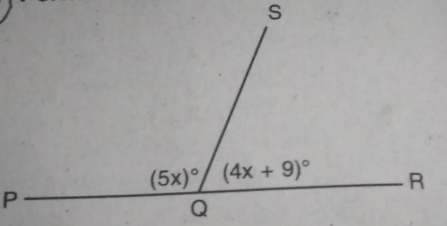 Perhatikan gambar berikut! Besar pelurus sudut SQR...