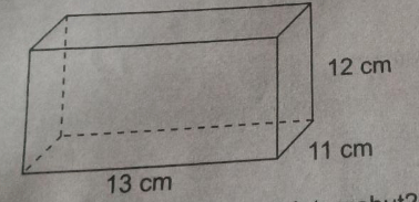 Perhatikan bangun balok berikut. Berapa dm³ volume...