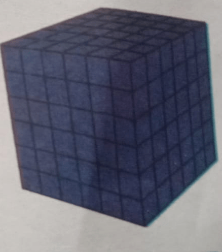Hitunglah volume kubus pada gambar berikut....