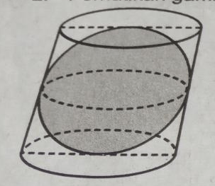 Perhatikan gambar berikut. Jika diameter tabung 30...