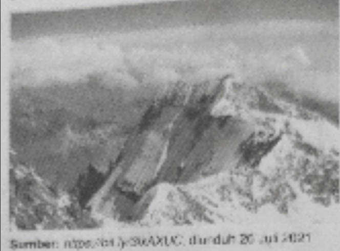 Perhatian gambar berikut. Jenis erosi yang umumnya...