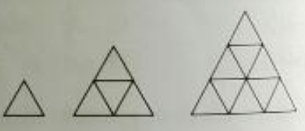 Batang-batang korek api disusun menjadi pola-pola ...