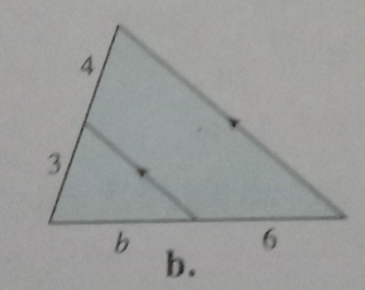 Hitunglah nilai b pada gambar berikut!...