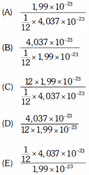 Massa rata-rata satu atom unsur Y adalah 4,037 x 1...