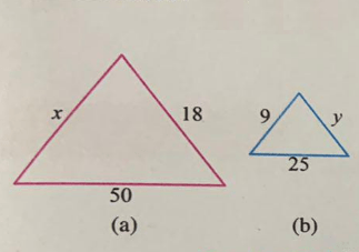 Jika pasangan bangun berikut sebangun, tentukan ni...