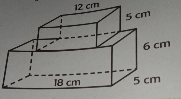 Hitung volume dari bangun berikut....