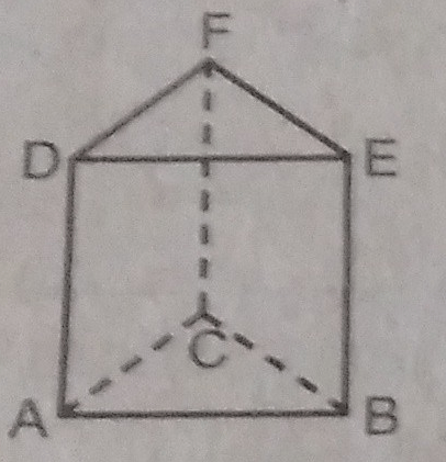 Diketahui prisma ABC.DEF sebagai berikut. Sebutkan...